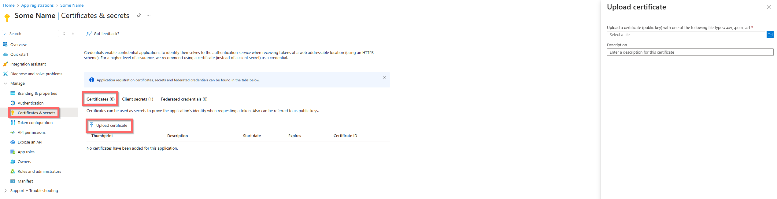 Client ID and Certificate Authentication to Microsoft Graph API | Mynster